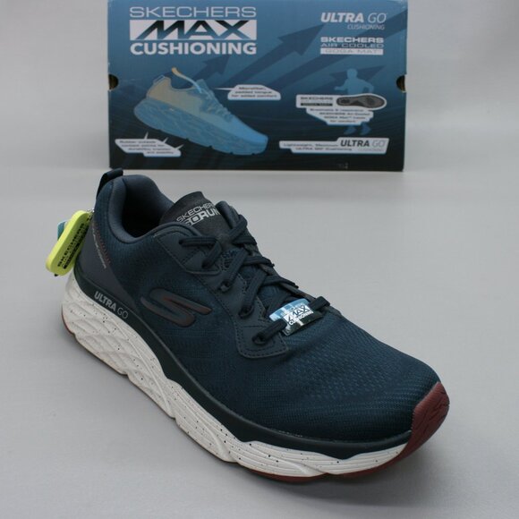 Skechers | Shoes | Skechers Mens 2 Max Cushioning Elite Navy Blue ...